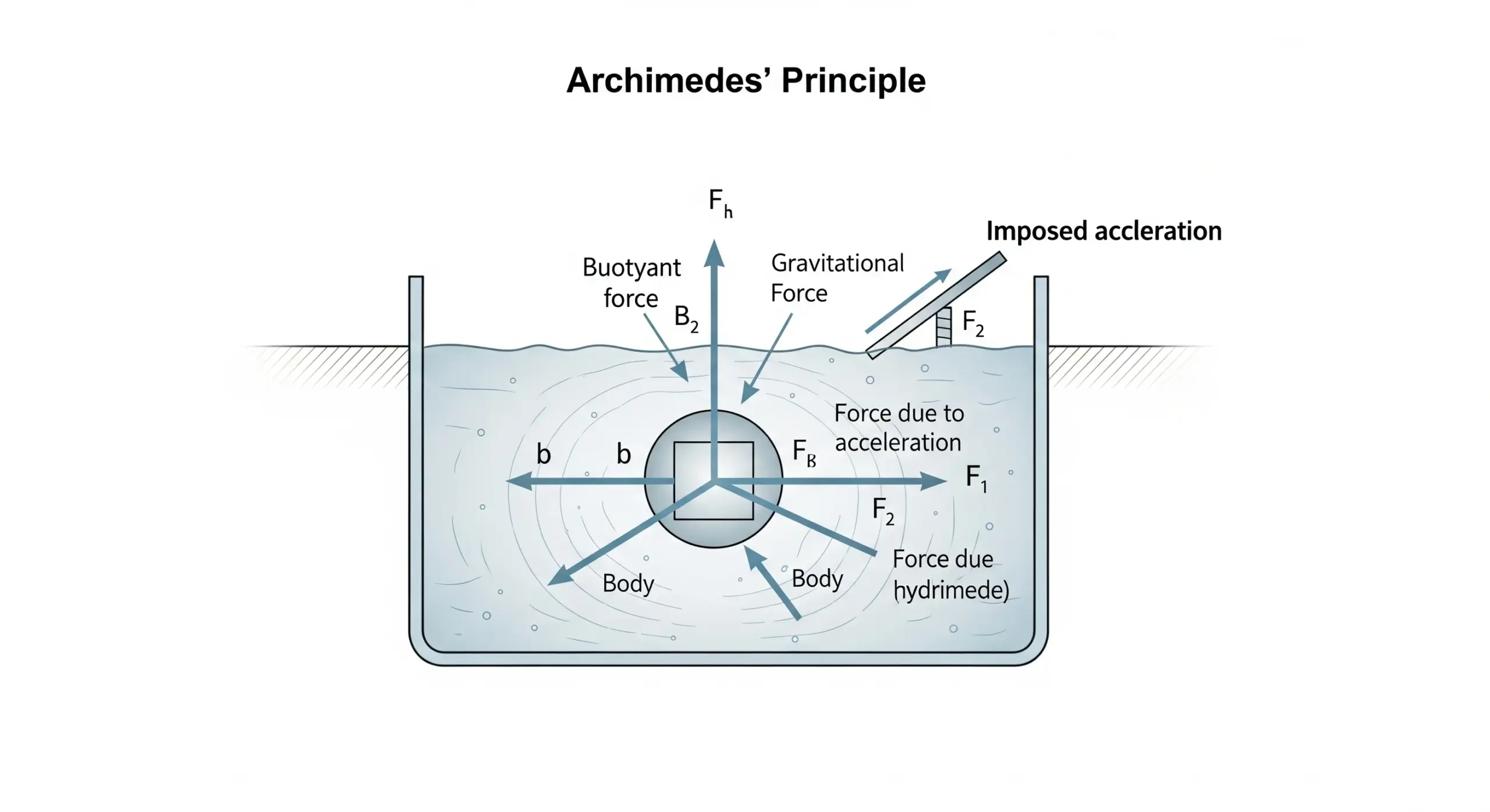 Poussée d'Archimède sur un Corps Immergé - Exercice corrigé